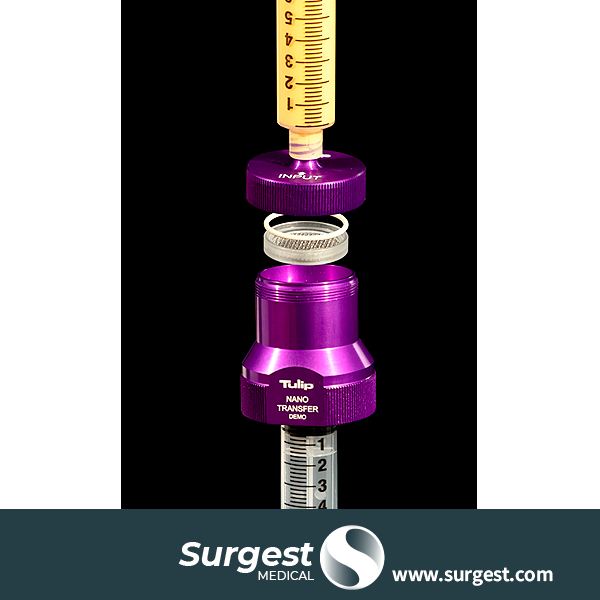 Kit NanoFat Transfer Tulip, reutilizable. - Surgest Medical